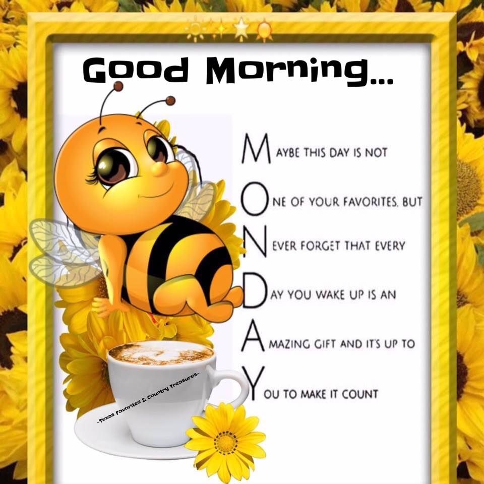 Good Morning Monday Bee Pictures, Photos, and Images for Facebook ...