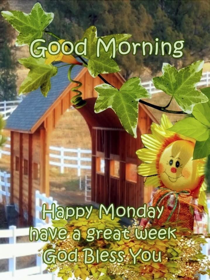 Farm Good Morning Happy Monday Wish Pictures, Photos, and Images for ...