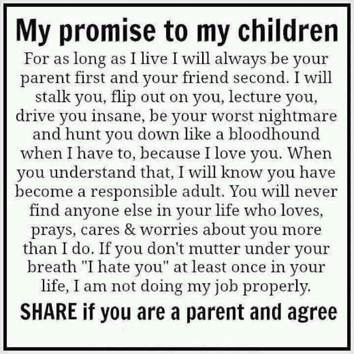 My Promise To My Children Pictures, Photos, and Images for Facebook ...