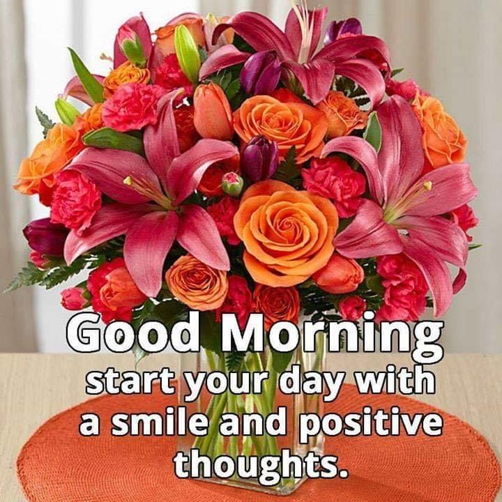 Start Your Day With A Smile And Positive Thoughts Pictures, Photos, and ...