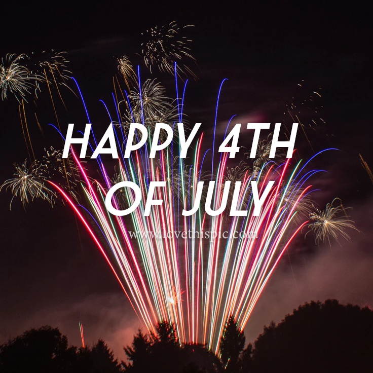 Fireworks Over Trees - Happy 4th Of July Pictures, Photos, and Images ...