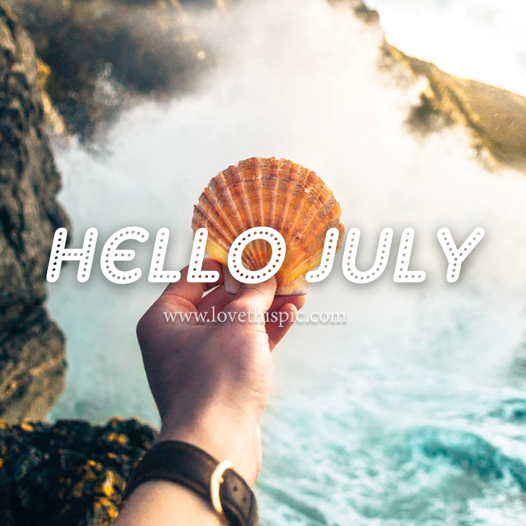 Person Holding Clamshell - Hello July Pictures, Photos, and Images for ...