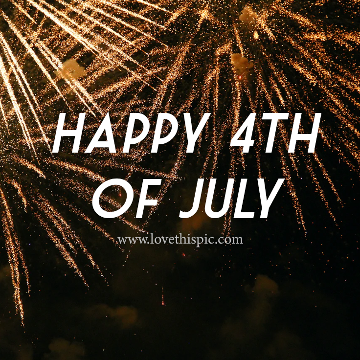 Golden Fireworks - Happy 4th Of July Pictures, Photos, and Images for ...