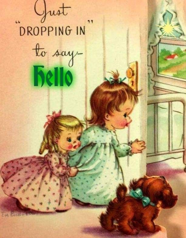 Just "Dropping In" To Say Hello Pictures, Photos, and Images for ...