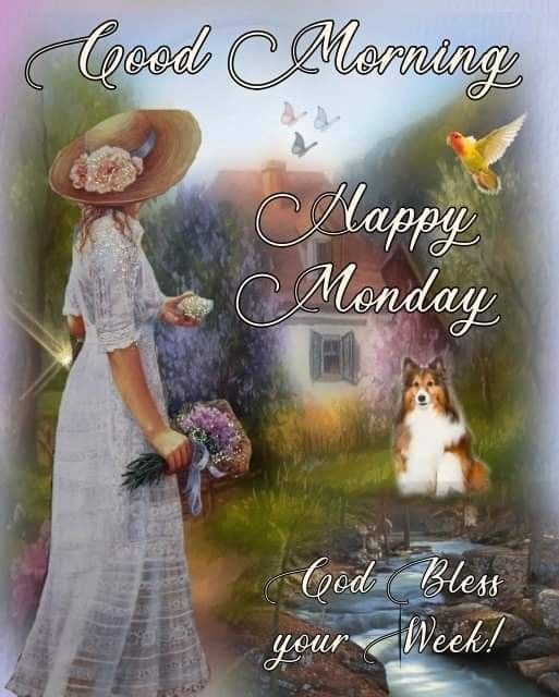 Woman By Stream - Good Morning Happy Monday Pictures, Photos, and ...