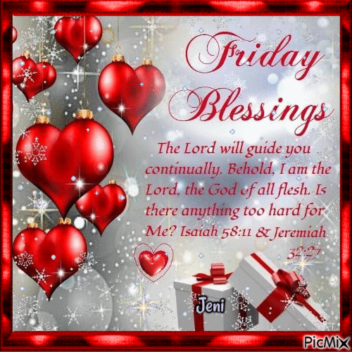 Heart Ornament - Friday Blessings Pictures, Photos, and Images for ...