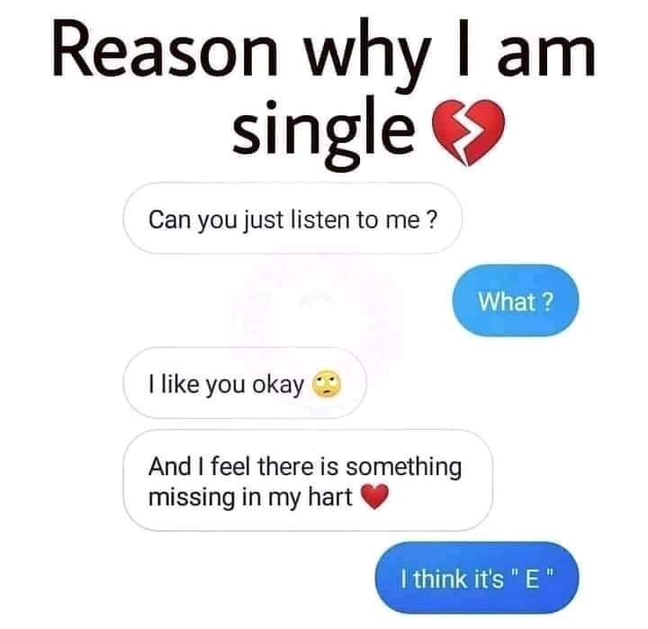 Reason Why I Am Single Pictures, Photos, and Images for Facebook ...