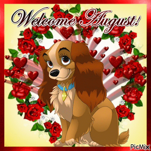 Welcome August Puppy Gif Pictures, Photos, and Images for Facebook ...