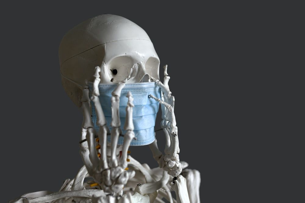 Skeleton With Face Mask Pictures, Photos, and Images for Facebook ...