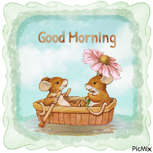Good Morning Mice In Boat Pictures, Photos, and Images for Facebook ...