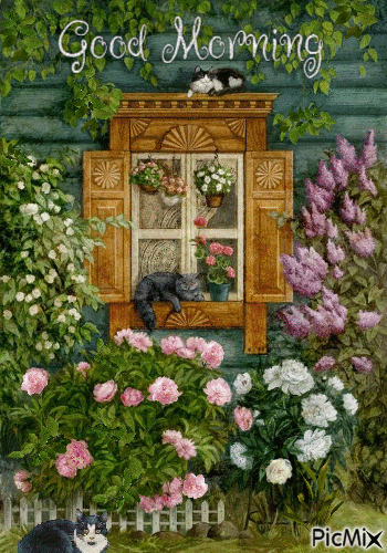 Flower Garden Animated Gif