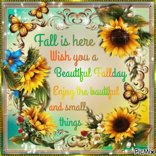 Fall Is Here. Wish You A Beautiful Fall Day. Enjoy The Beautiful And ...