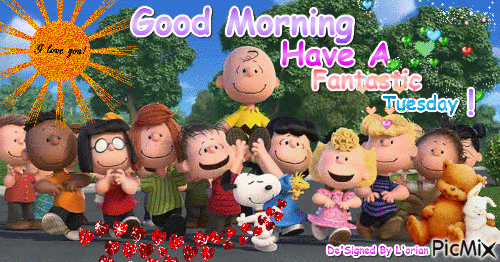 Peanuts Gang Fantastic Tuesday Gif Pictures, Photos, and Images for ...