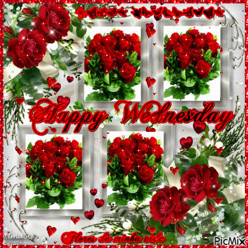 Red Rose Happy Wednesday Gif Pictures, Photos, and Images for Facebook ...
