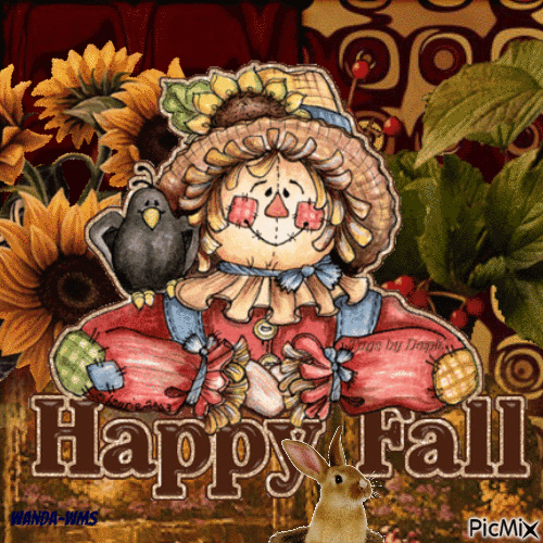 Scarecrow Happy Fall Gif Pictures, Photos, and Images for Facebook ...