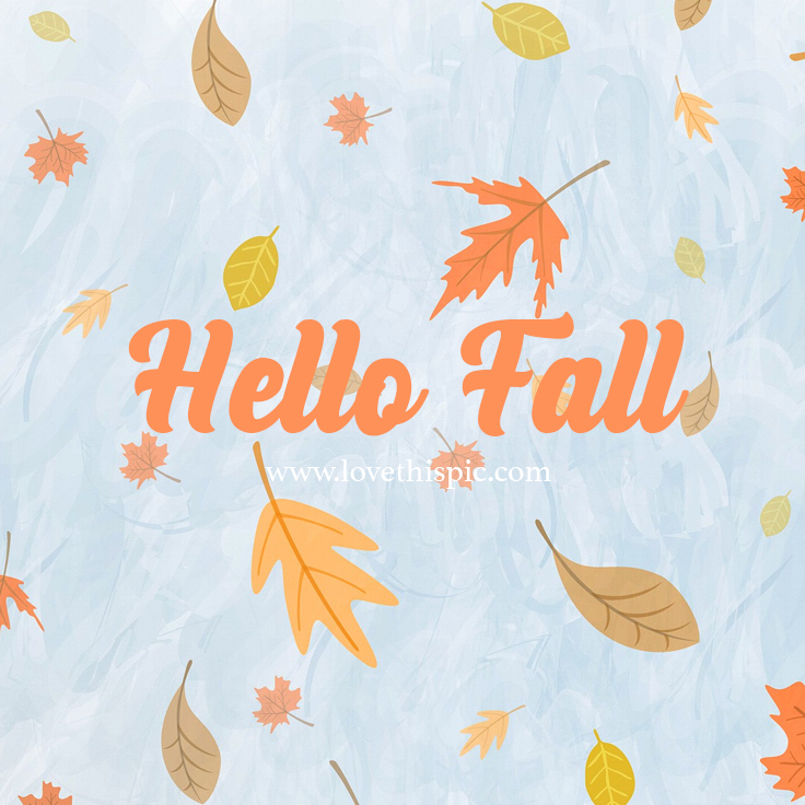 Leaf Pattern - Hello Fall Pictures, Photos, and Images for Facebook ...