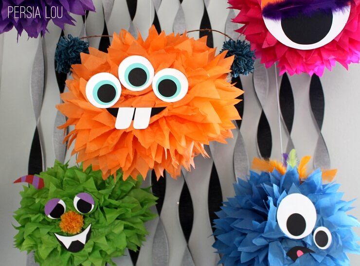 Tissue Paper Pom Pom Monsters Pictures, Photos, and Images for Facebook ...