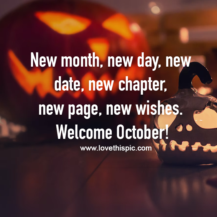 New Month, New Day, New Date, New Chapter, New Page, New Wishes ...