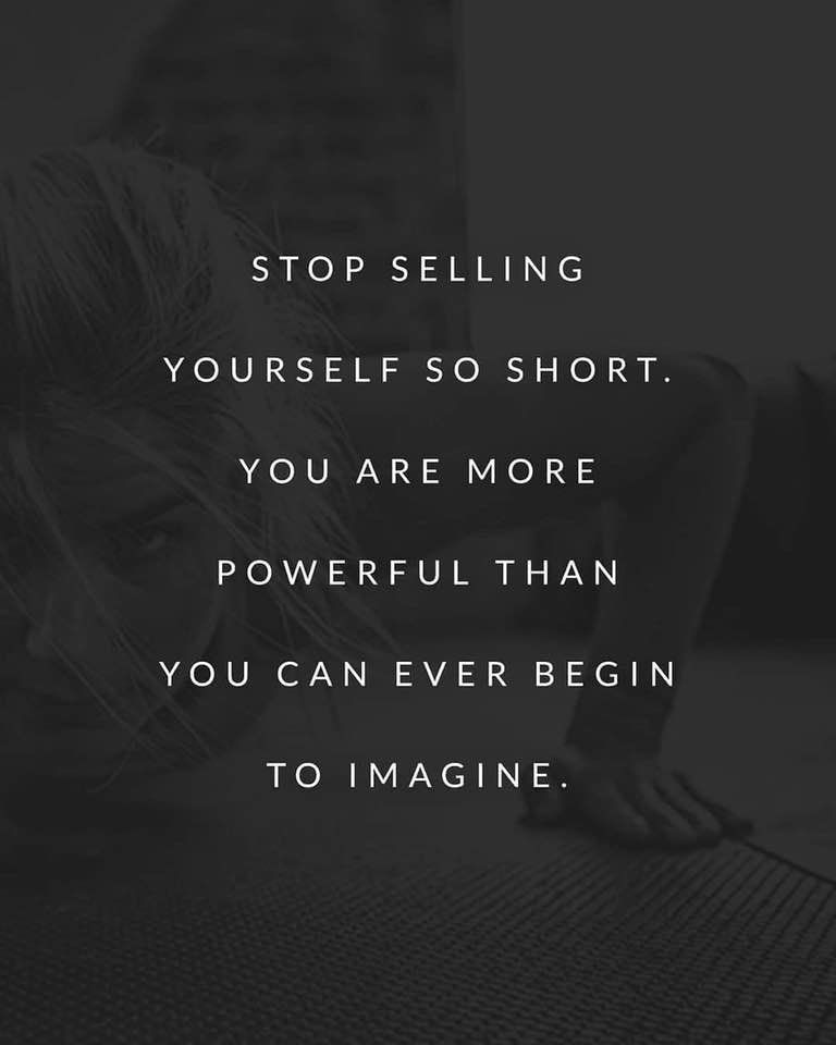 Stop Selling Yourself So Short. Pictures, Photos, and Images for ...