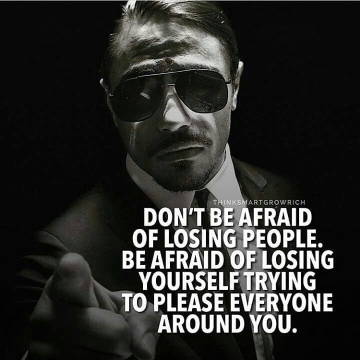 Don't Be Afraid Of Losing People. Pictures, Photos, and Images for ...