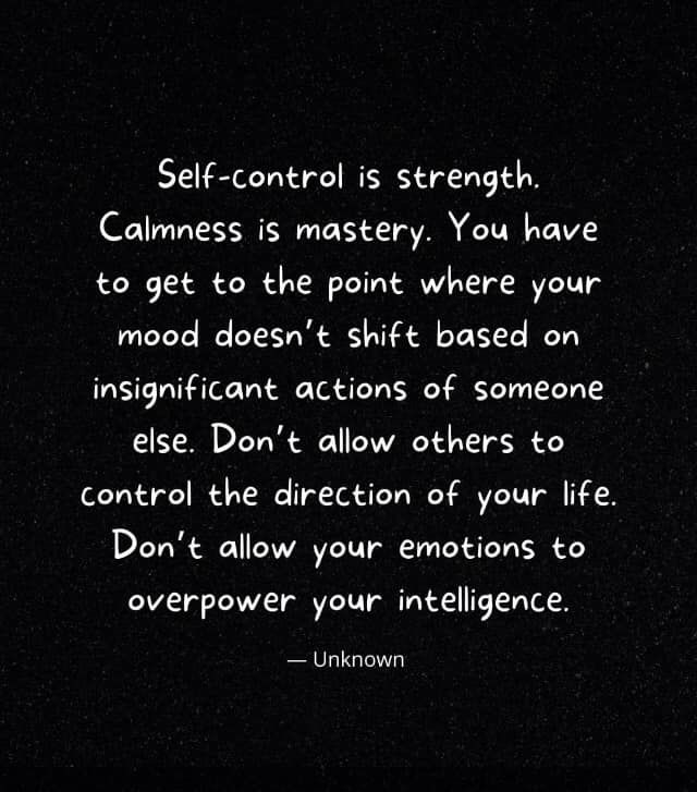 Self-Control Is Strength. Pictures, Photos, and Images for Facebook ...
