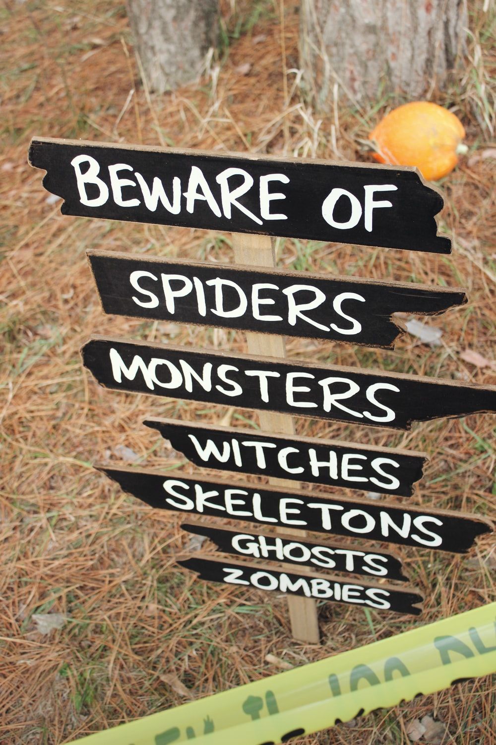 Beware Of Spiders, Monsters, Witches, Skeletons, Ghosts, Zombies ...
