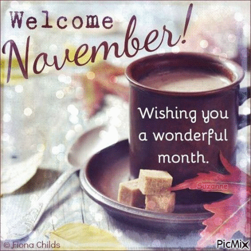 Welcome November, Wishing You A Wonderful Month Pictures, Photos, and ...