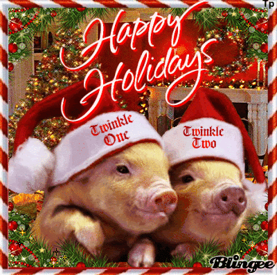 Happy Holiday Pigs Pictures, Photos, and Images for Facebook, Tumblr ...