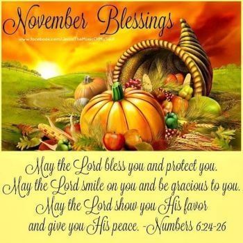 November Blessings Pictures, Photos, and Images for Facebook, Tumblr ...