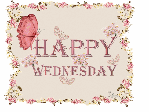 Pink Butterfly Happy Wednesday Gif Pictures, Photos, and Images for ...