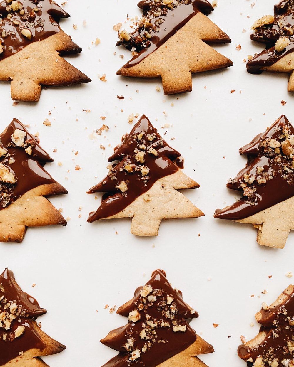 Chocolate Pine Christmas Tree Cookies Pictures, Photos, and Images for ...