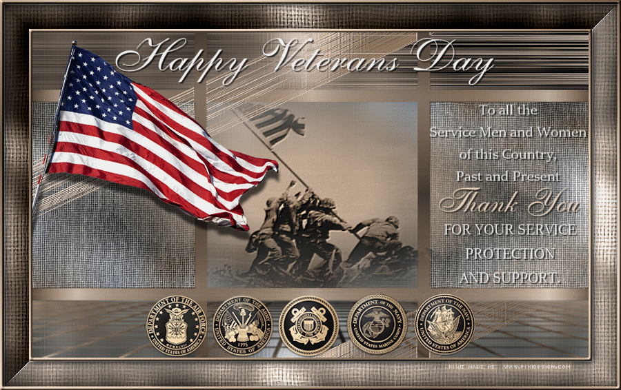 To All The Service Men And Women Of This Country, Past And Present ...