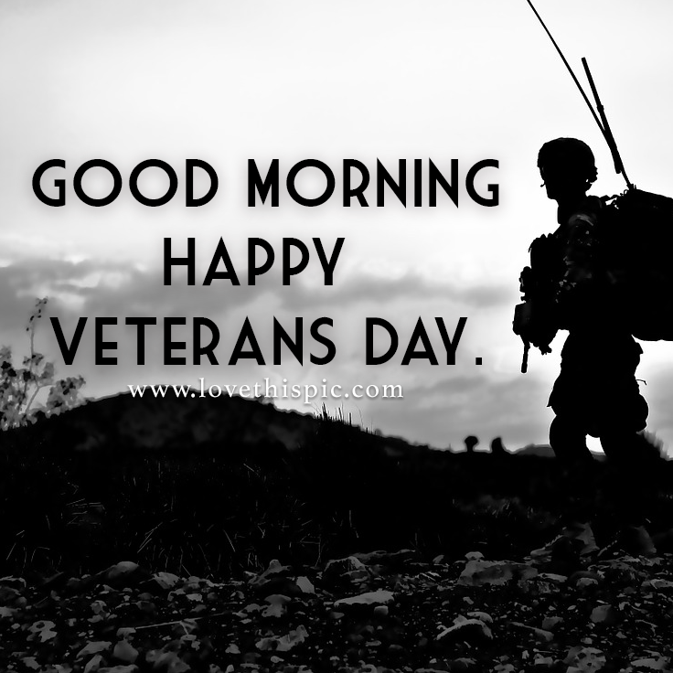 Soldier In Uniform - Good Morning, Happy Veterans Day Pictures, Photos ...
