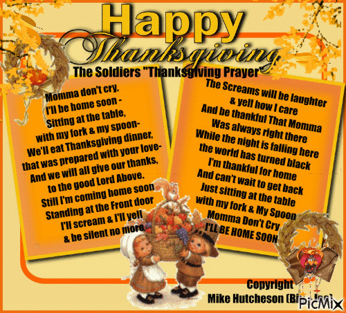 Soldiers Thanksgiving Prayer Pictures, Photos, and Images for Facebook ...