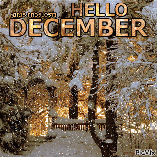 Falling Snow - Hello December Pictures, Photos, and Images for Facebook ...