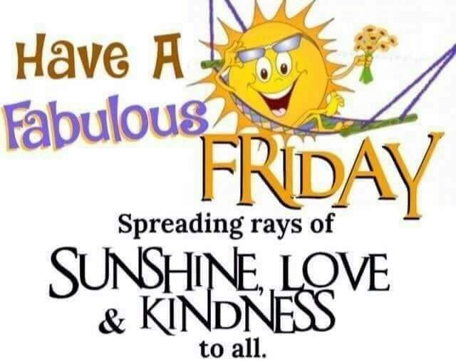 Fabulous Friday: Spreading Rays Of Sunshine, Love & Kindness To All ...