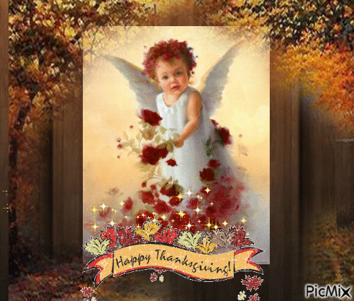 Happy Thanksgiving Angel With Wings Pictures, Photos, and Images for ...