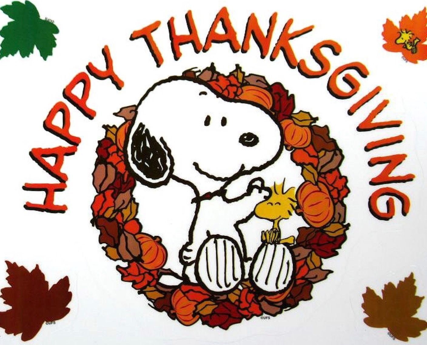 Snoopy Happy Thanksgiving Wreath Image Pictures, Photos, and Images for ...