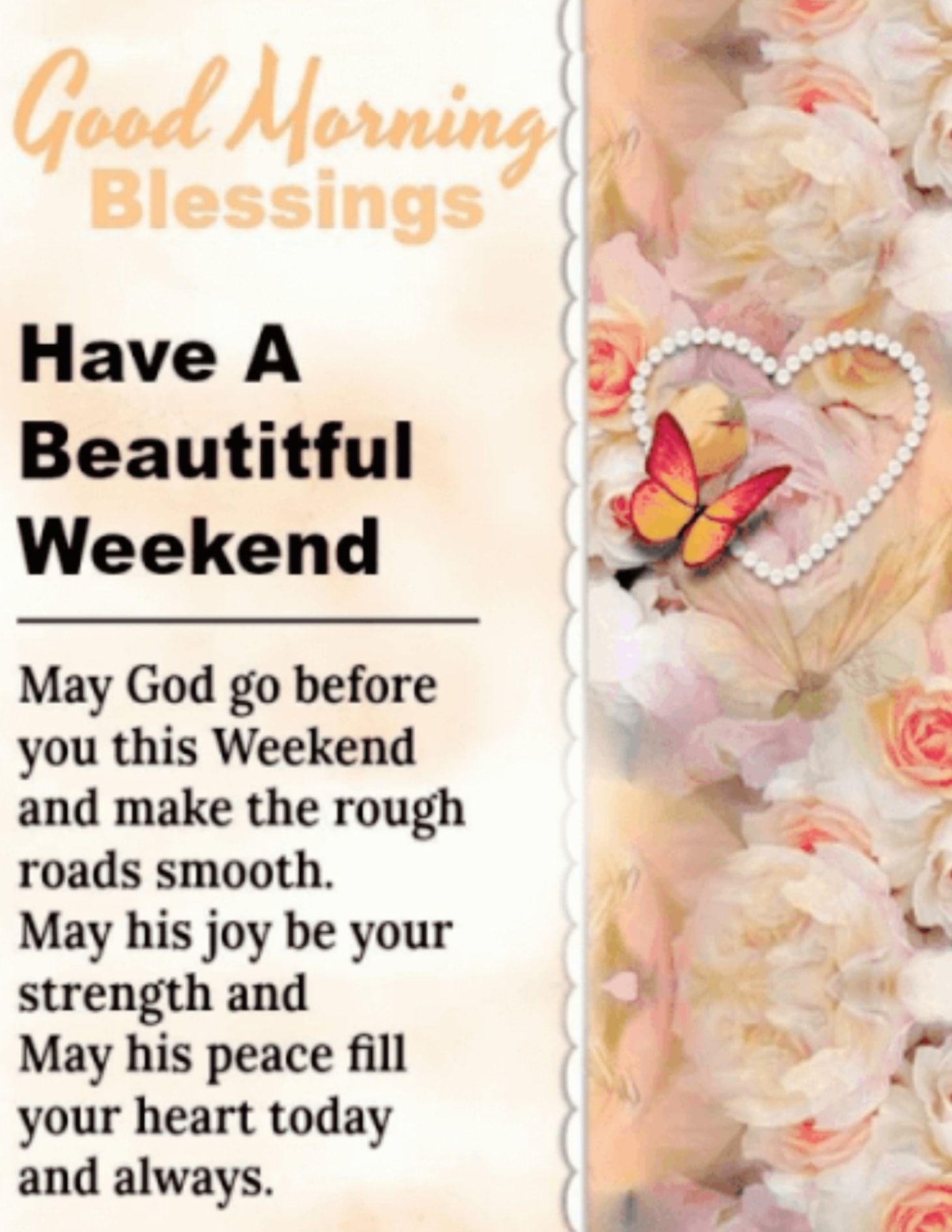 Beautiful Weekend & Good Morning Blessings Pictures, Photos, and Images ...