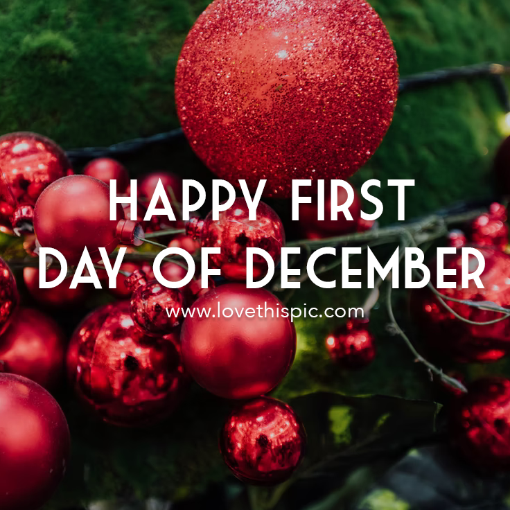 Red Baubles First Day Of December Pictures, Photos, and Images for ...