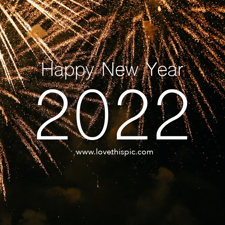 Golden Fireworks - Happy New Year 2022 Pictures, Photos, and Images for ...