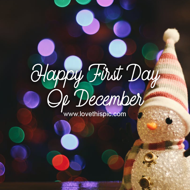 Snowman Figurine - Happy First Day Of December Pictures, Photos, and ...