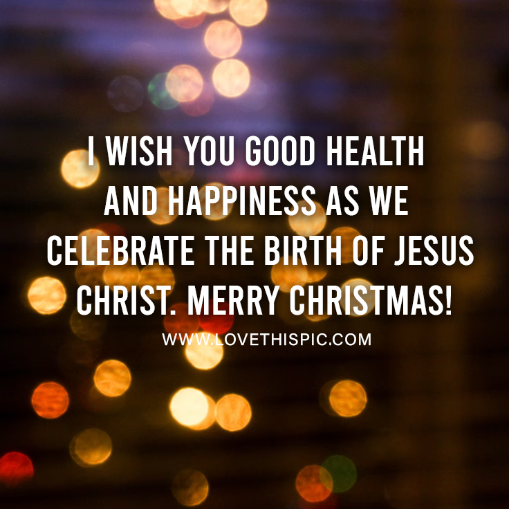 Merry Christmas Jesus Christ