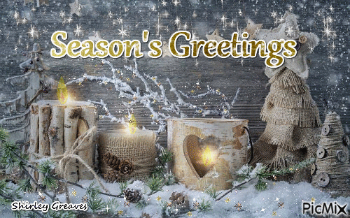 Candle Lit Season's Greetings Gif Pictures, Photos, and Images for ...