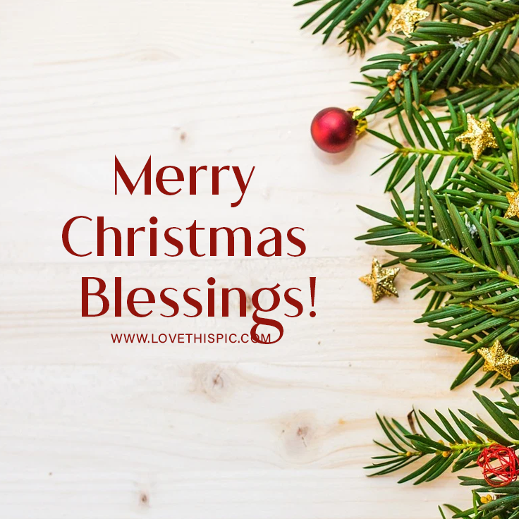 Merry Christmas Blessings Pictures, Photos, and Images for Facebook ...