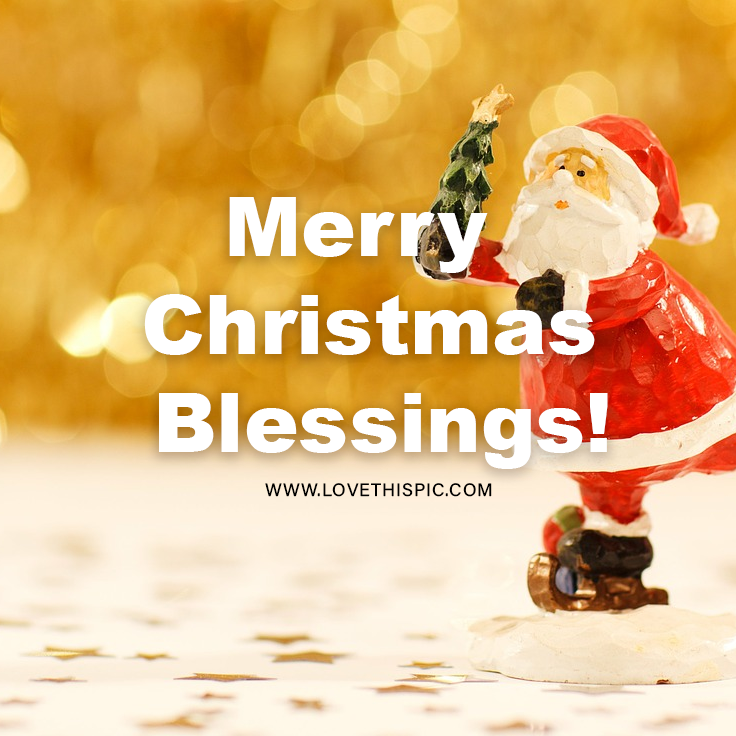 Santa Figurine - Merry Christmas Blessings Pictures, Photos, and Images ...