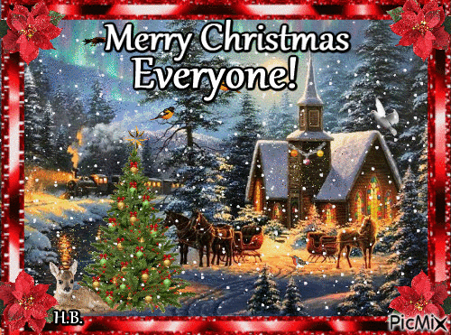 Magical Merry Christmas Everyone Gif Pictures, Photos, and Images for ...