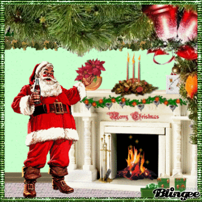 Coca Cola Santa Merry Christmas Gif Pictures, Photos, and Images for ...