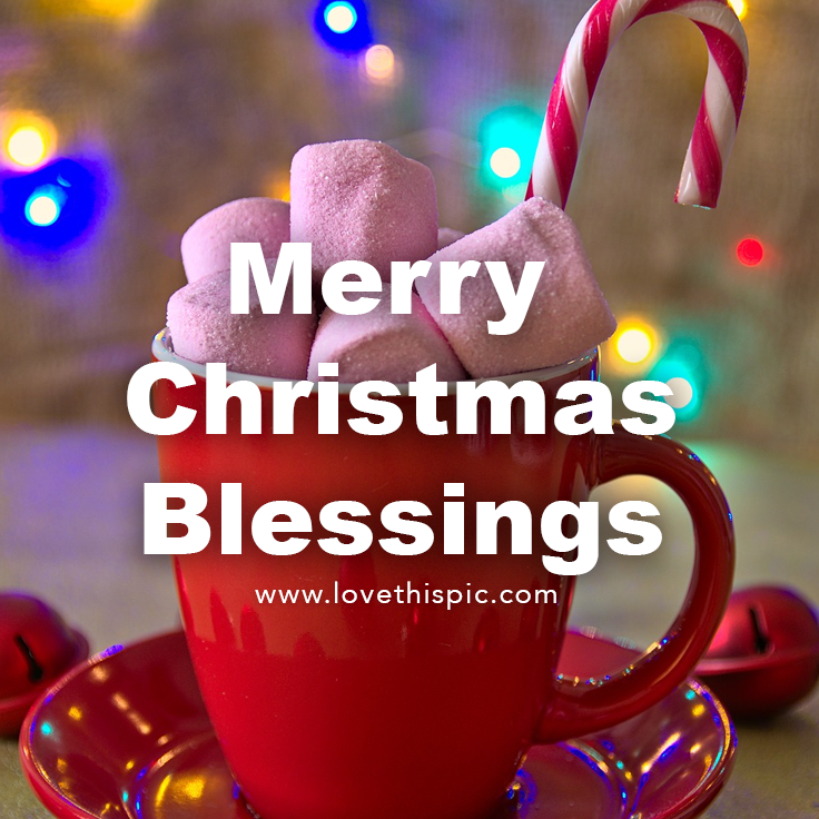 Pink Marshmallow Hot Cocoa - Merry Christmas Blessings Pictures, Photos ...