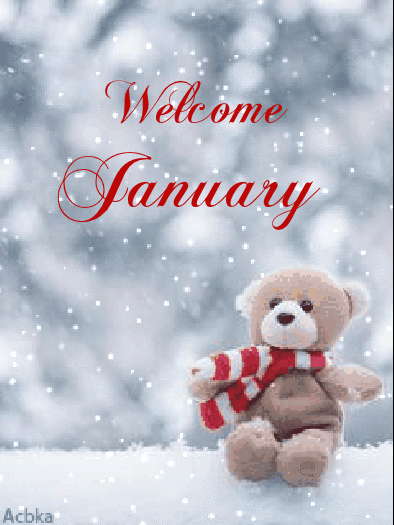 Winter Teddy Bear Welcome January Pictures, Photos, and Images for ...
